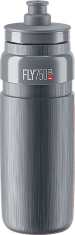 Elite bidon Fly Tex 750ml szary - Cyklomania